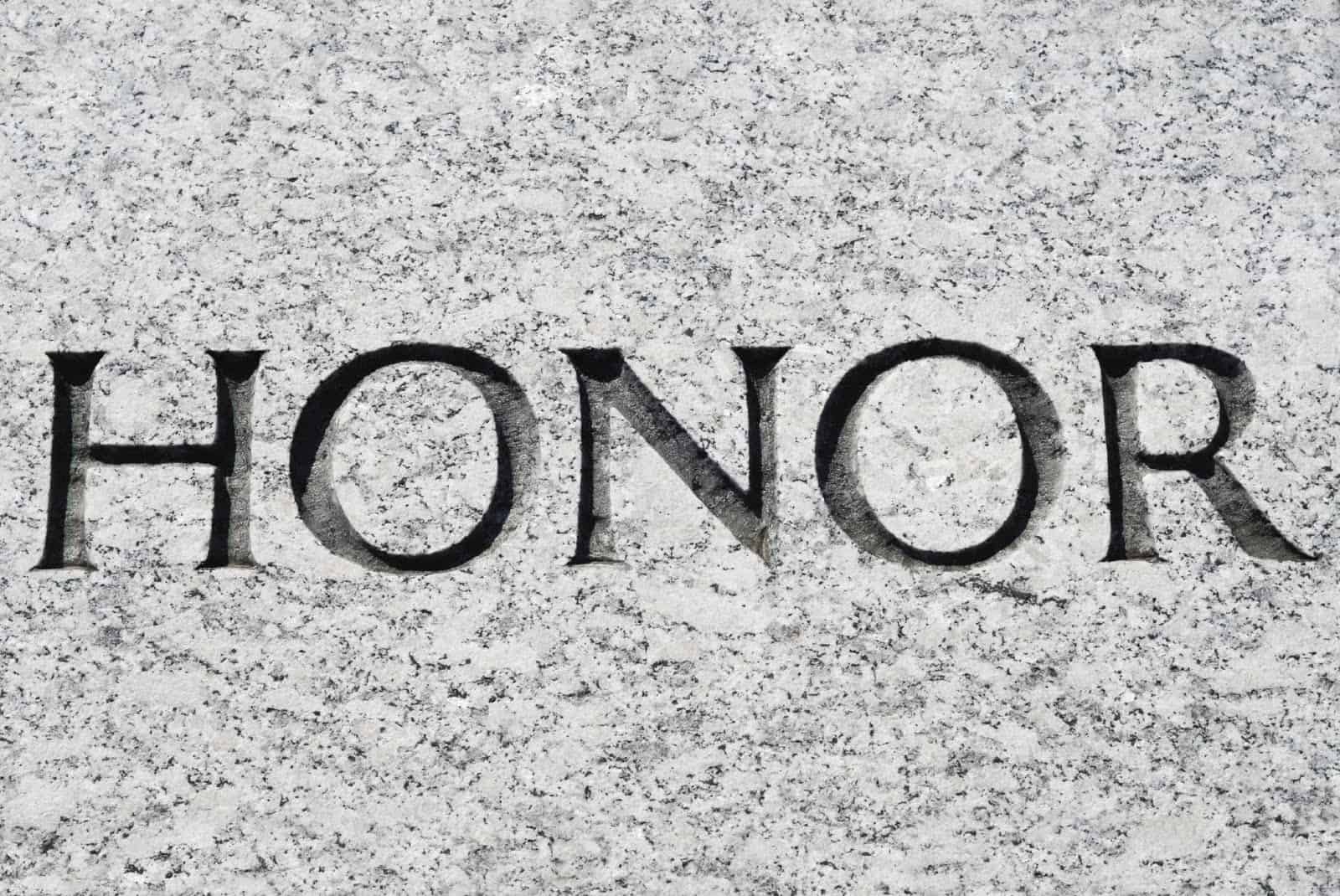 Honor Is Given, Not Earned : Agape Church